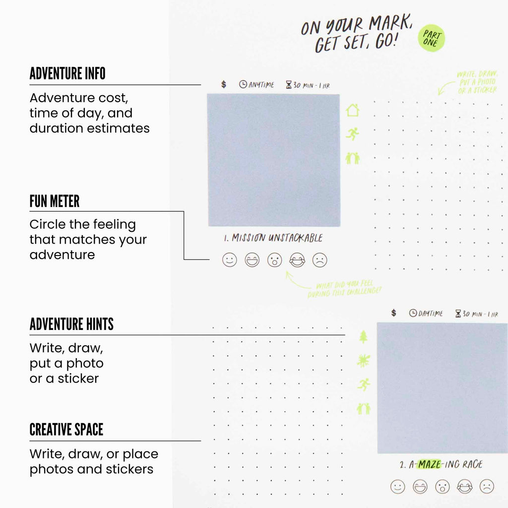 Kids Activity Book | 30 scratch-off adventures for Kids | The Adventure ...